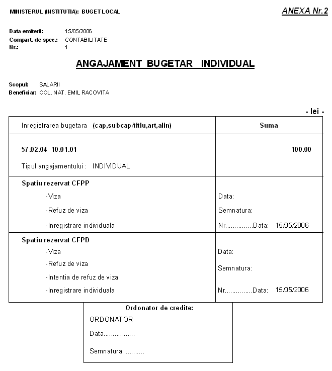 ERP Classoft - Manual Class Buget